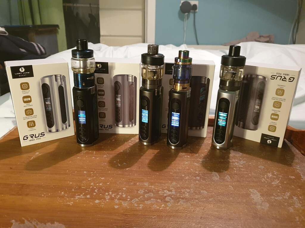 Lost vape Grus fitting a dna chip set - Vaping Community