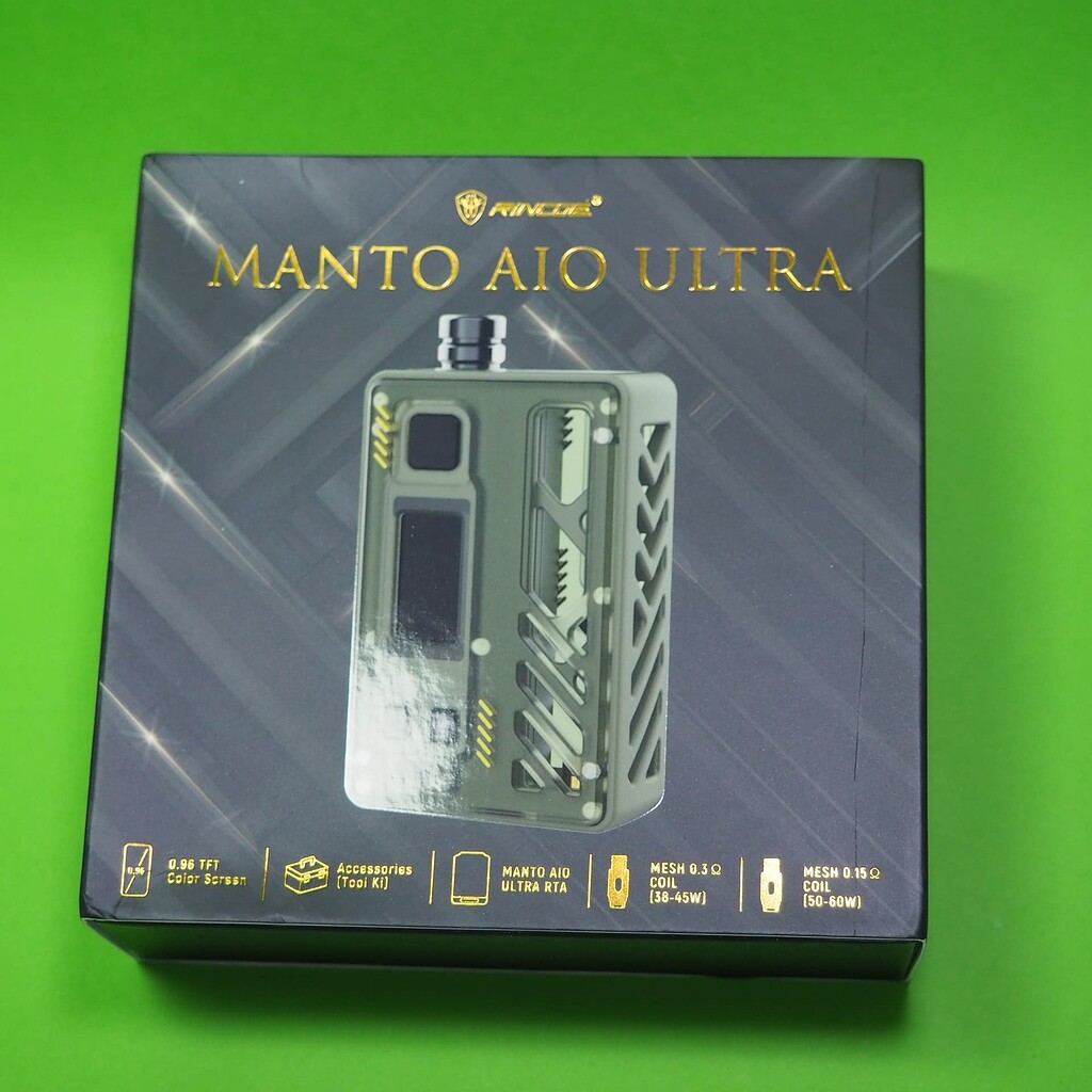 Rincoe Manto AIO Ultra Kit - Vaping Community